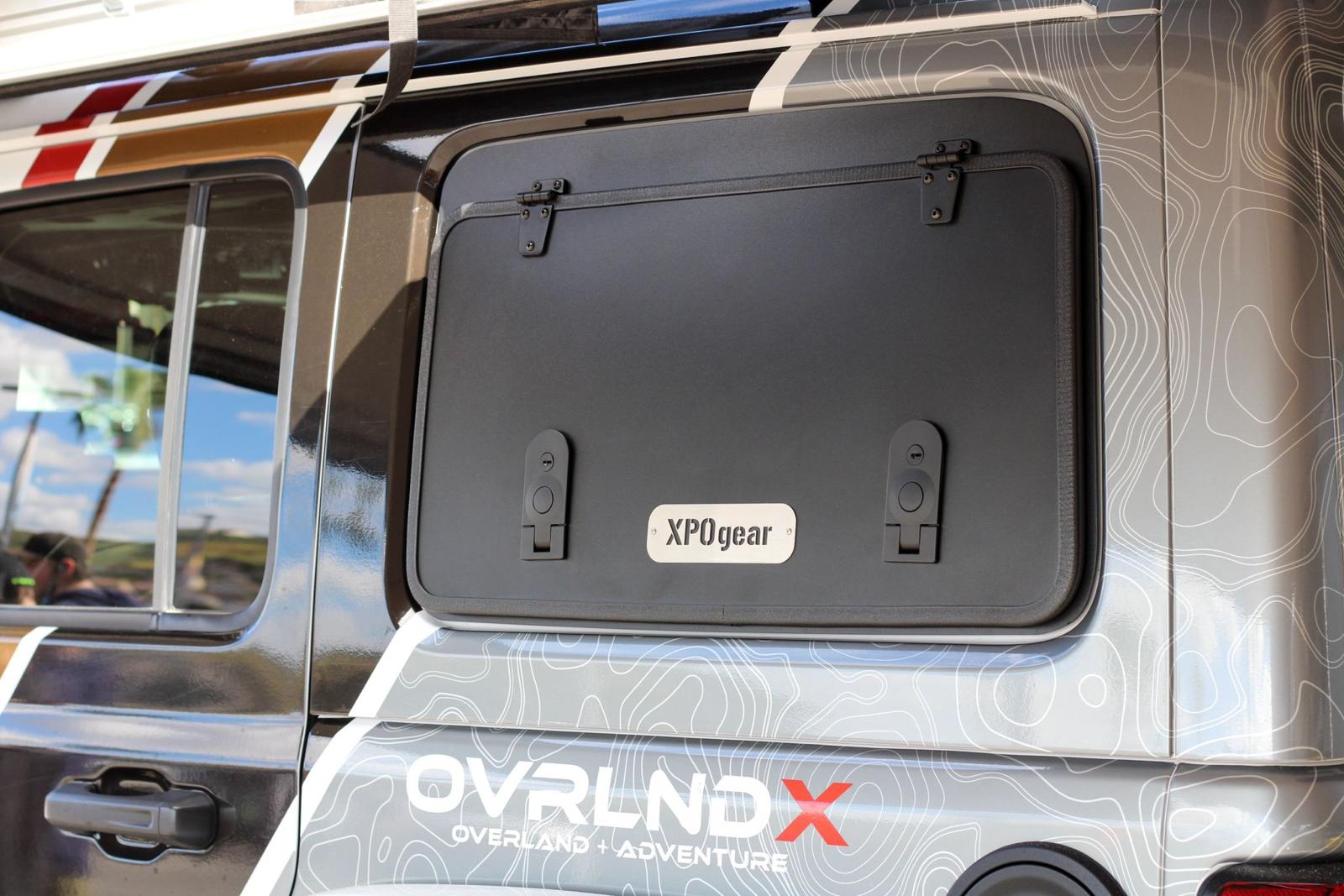 Jeep JLU - 4 Door 2018 - 2025 Gullwing Hatch System with Molle Panels ...